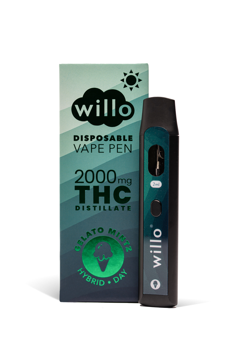 2000mg THC Disposable Vape Pen - GELATO MINTZ – Willo Store